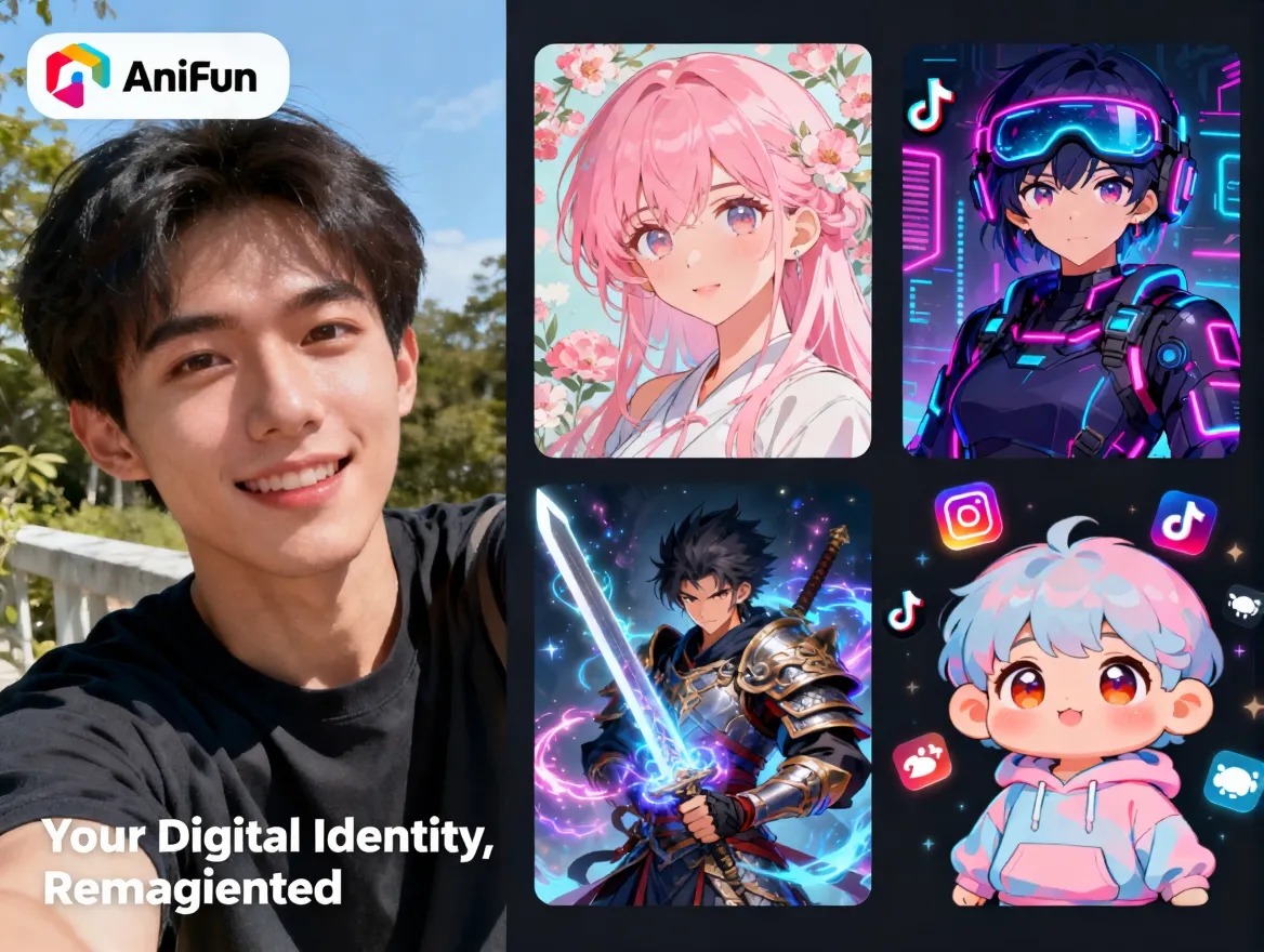Anifun Photo to Anime AI Make Your Social Media Avatar Stand Out - droidkit